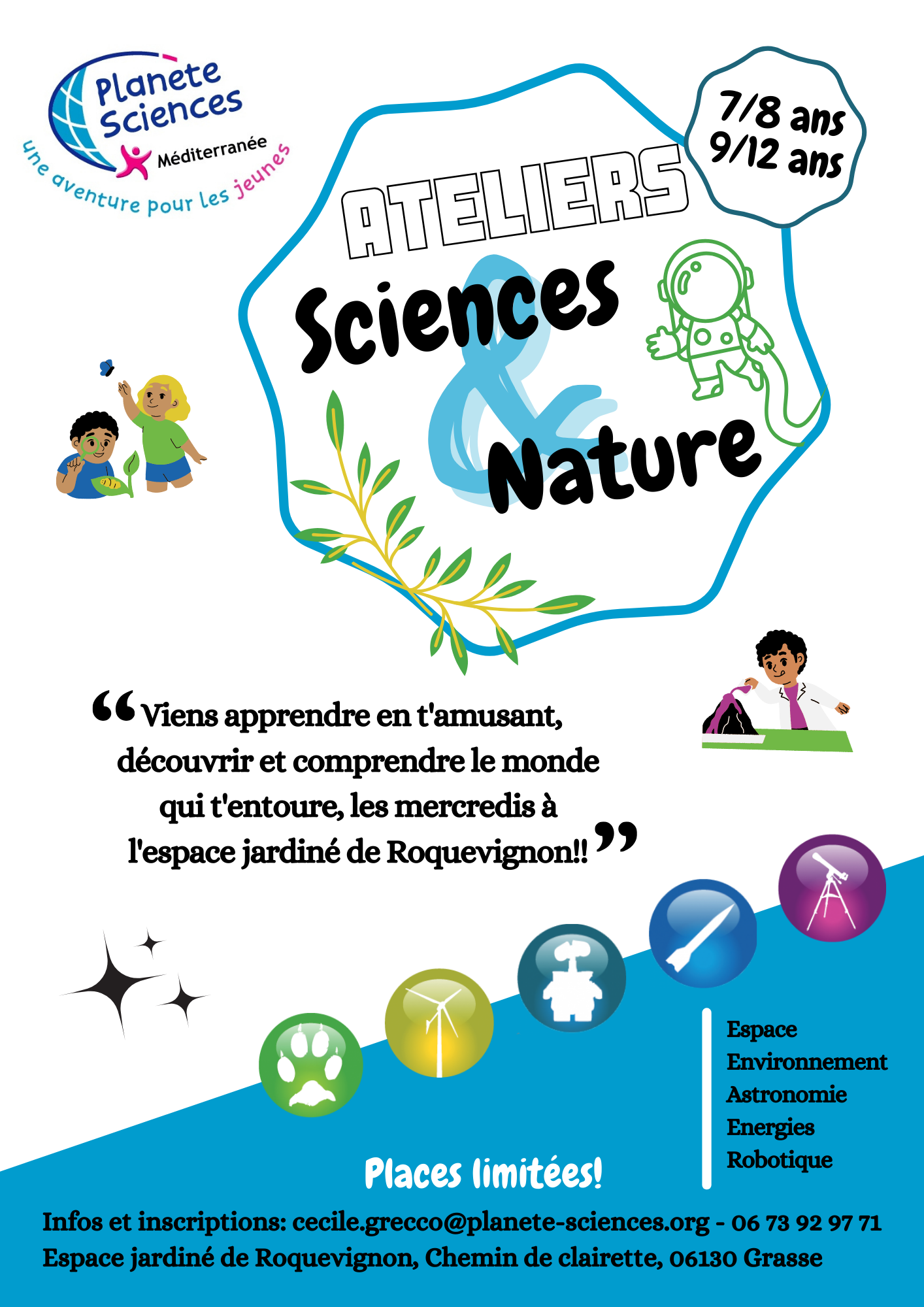 Les clubs et les ateliers sciences et nature | Planète Sciences ...
