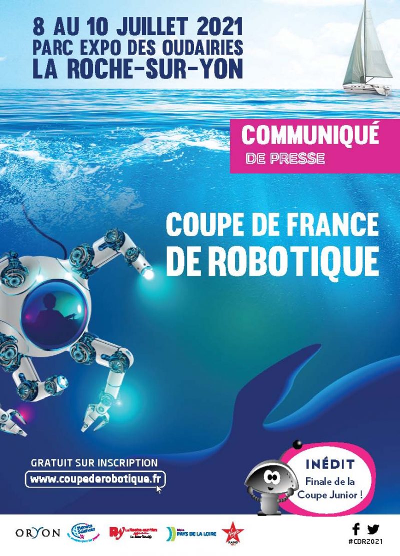 Coupe de France de Robotique du 8 au 10 juillet à la Roche-sur-Yon ...