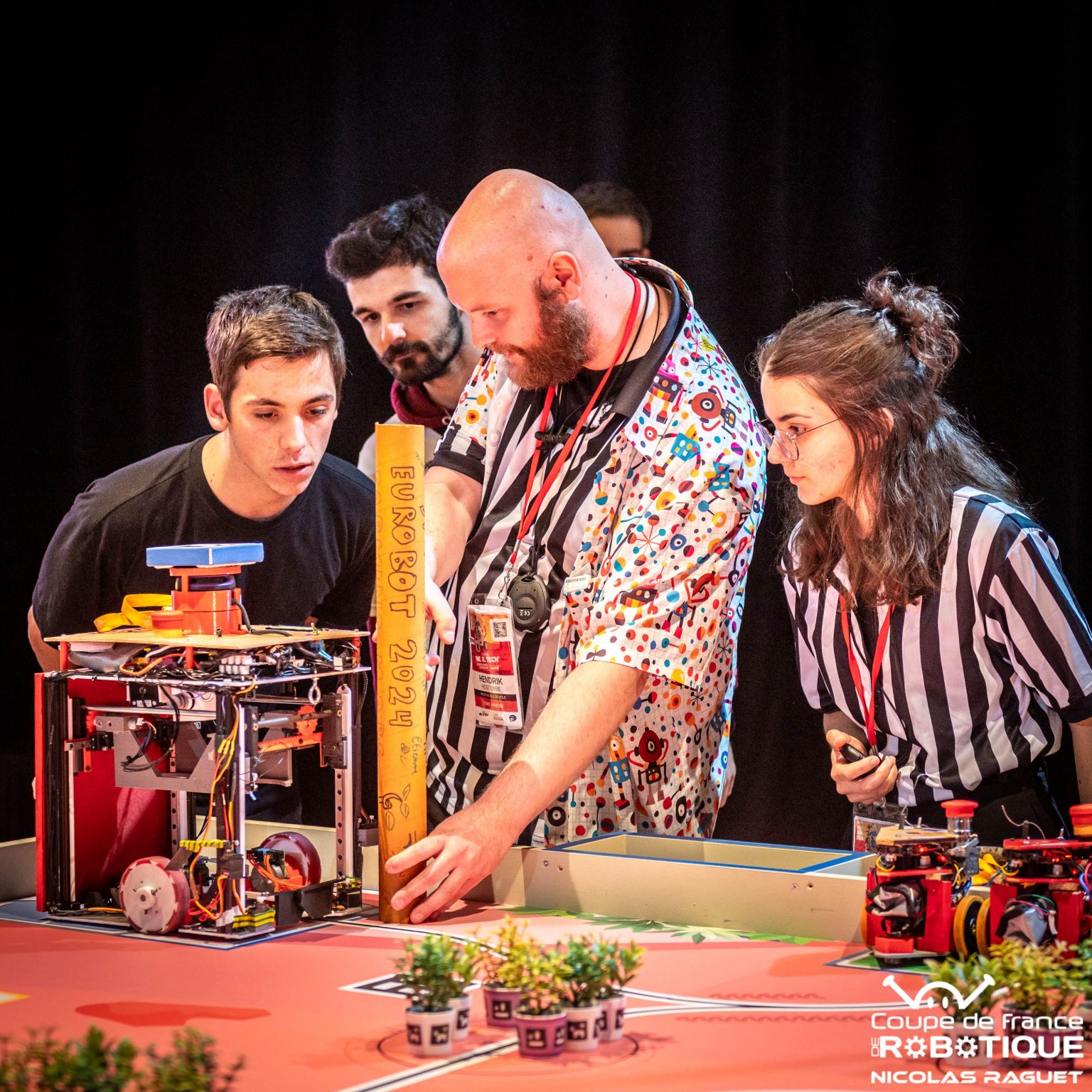Coupes de France et internationale de robotique – Planète Sciences